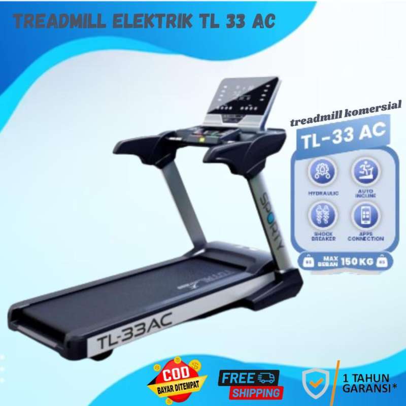 Jual Treadmill Elektrik Listrik Commersial Electric Tl 33 Ac Total Fitness Di Seller Life Sports ...