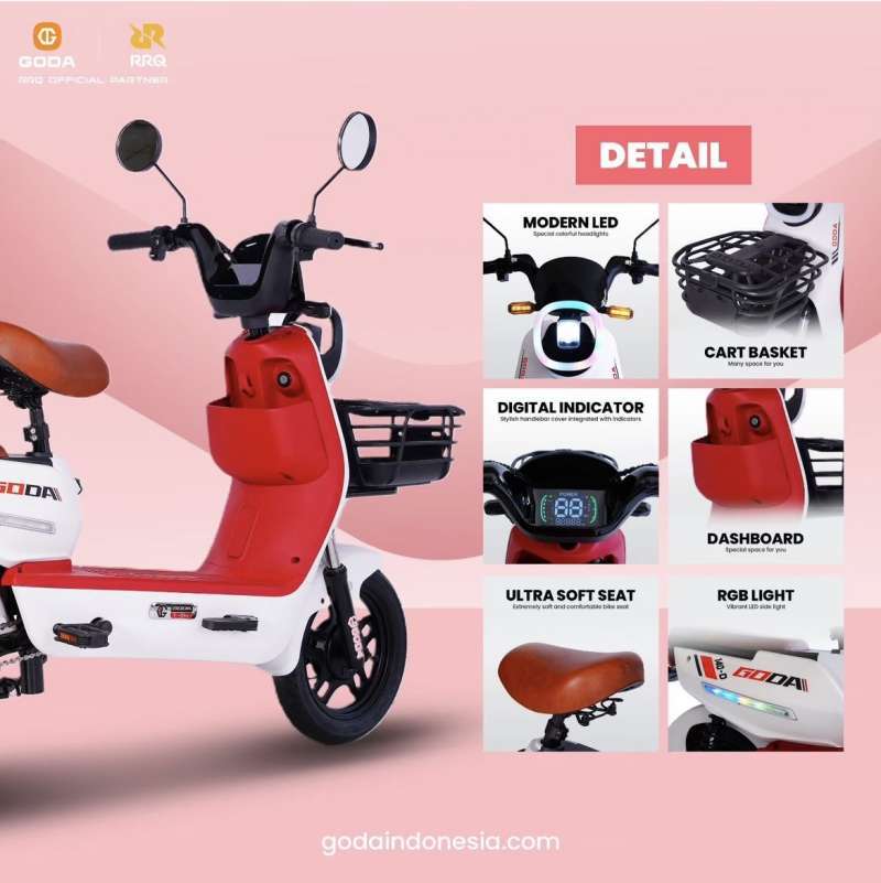 Jual Goda Gd-111 New Golden Angel Sepeda Listrik Terbaru Dari Goda ...