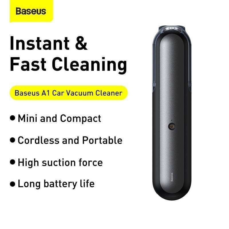 Jual Baseus Vacuum Cleaner Car A1 Wireless Portable Home Penghisap Penyedot Debu Mobil Hand ...
