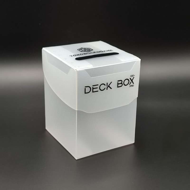 Promo Premium Deck Box 100+ Board & Card Game Deckbox - Transparent100 ...
