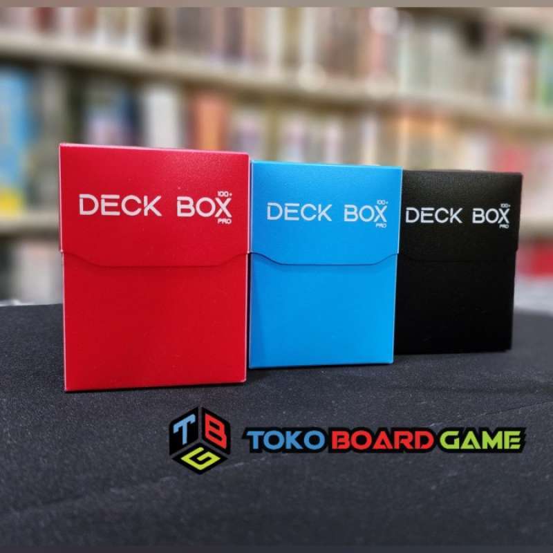 Promo Premium Deck Box 100+ Board & Card Game Deckbox - Transparent100 ...