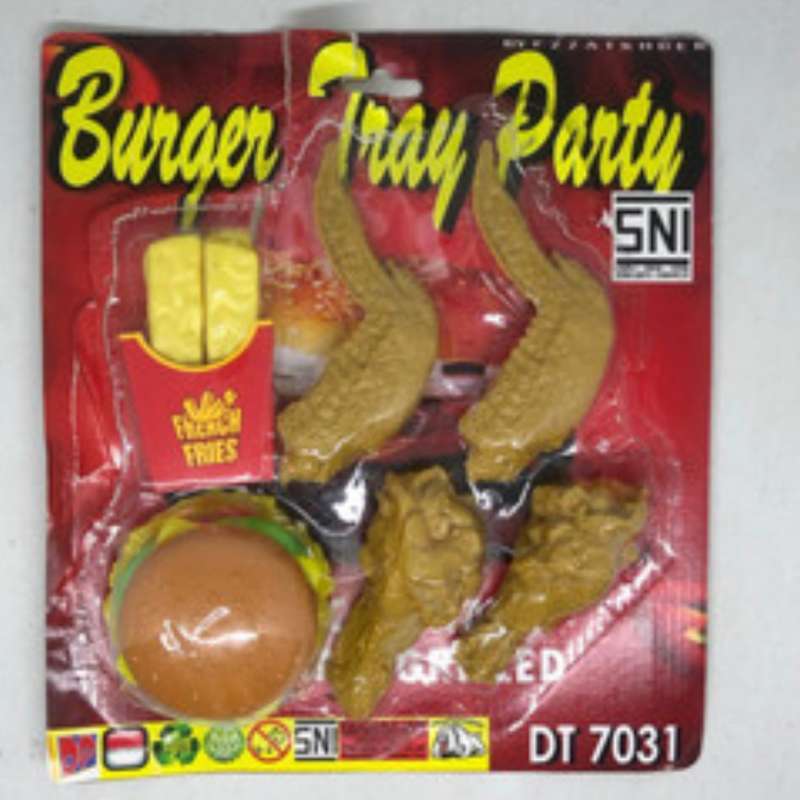 Jual Mainan Ayam Chicken Fast Food/ Mainan Anak Burger Kentang Di ...