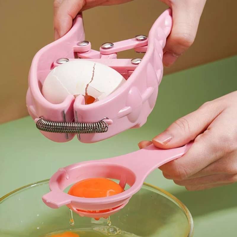 Jual Gunting Alat Pemotong Pembuka Telur + Pemisah Kuning Putih Praktis ...