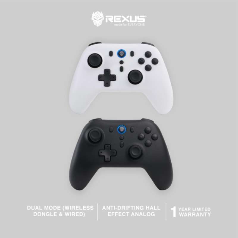 Promo Gamepad Rexus Asta Gx150 / Gx-150 With Hall Effect Dual Mode ...