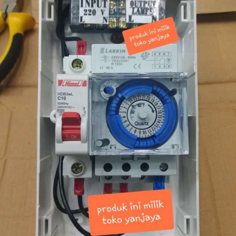 Jual Panel Lampu Otomatis 24jam Panel Timer Larkin Lt181h Di Seller Consume Cengkareng Timur