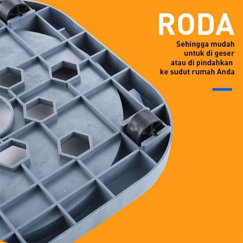 Jual Liveria Alas Roda Tabung Gas / Tatakan Tabung Gas Galon Pot - Grey ...