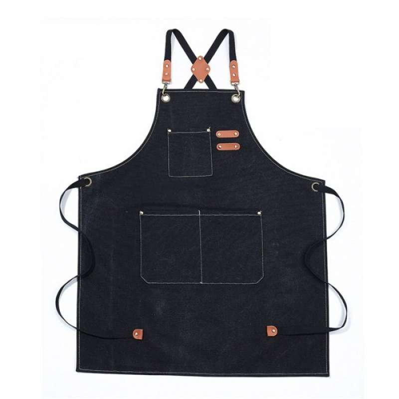 Jual Apron Barista Waterproof Apron Chef Profesional Appron Bartender ...