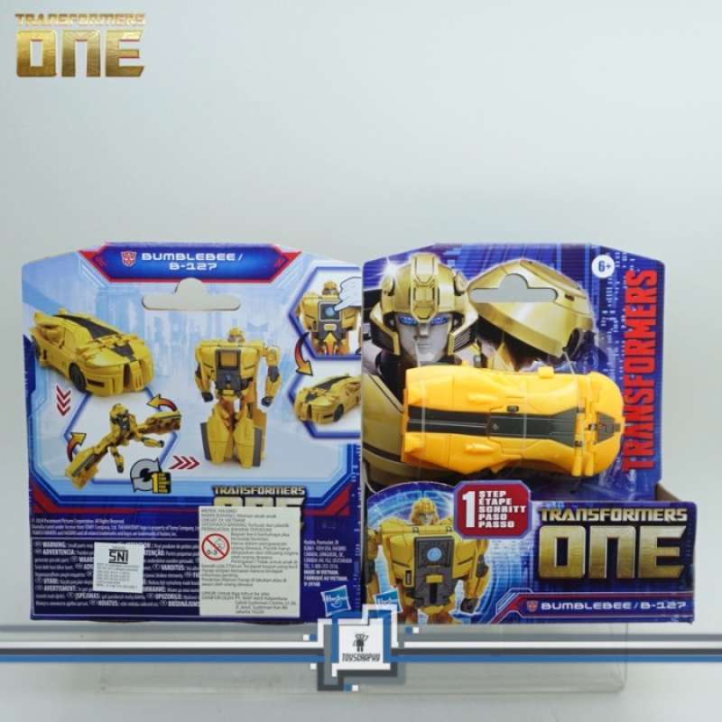 Jual Transformers One 1 Step Changer Bumblebee Bisa Berubah Otomatis Di ...