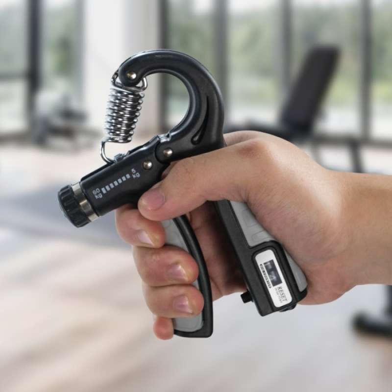 Promo Hand Grip With Digital Counter Finger Power Exercise 5-60 Kg ...