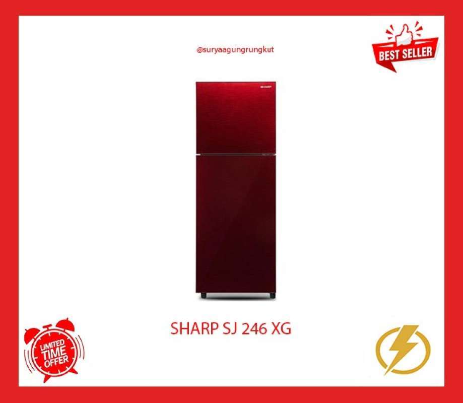 Jual Kulkas Sharp 2 Pintu 205 Liter 100 Watt - Sj 246 Xg Di Seller Surya Agung Rungkut - Rungkut ...