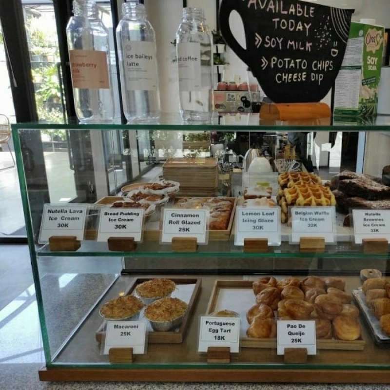 Jual Etalase Kue Roti Frameless Kaca 45x30x30 Pintu Sliding Alas Kayu ...