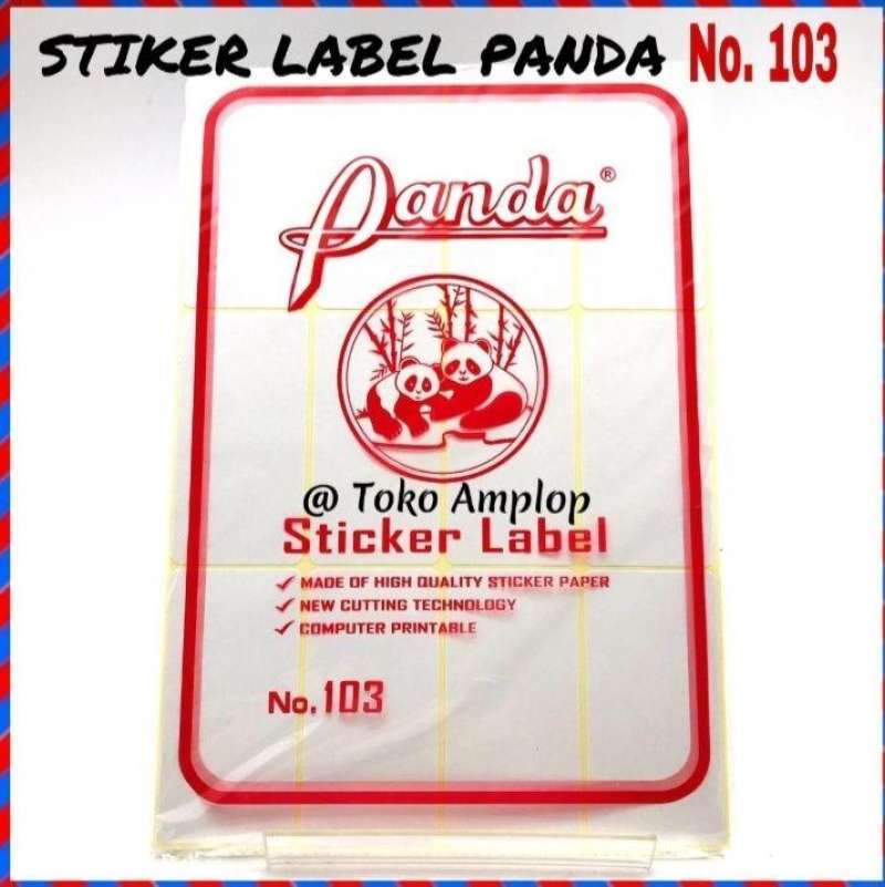 Jual Sticker Label Undangan 103 Isi 7 Lbr Di Seller Onlinemarket ...