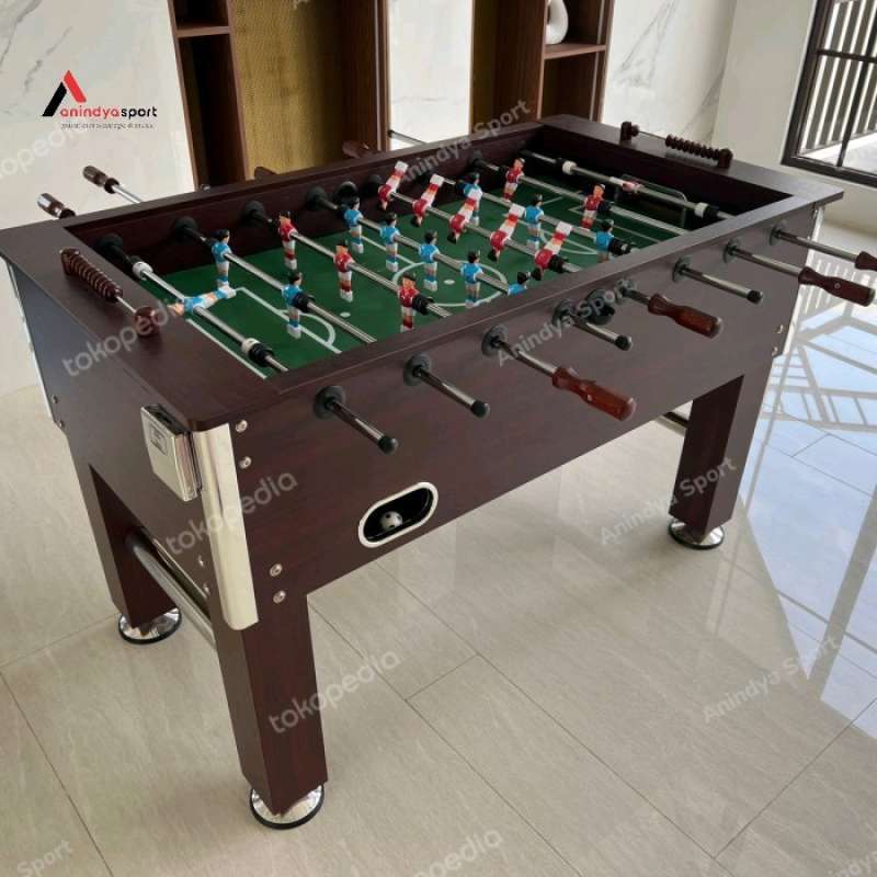 Promo Meja Foosball Besar / Deluxe Soccer Table Solid Bar Diskon 6% Di ...