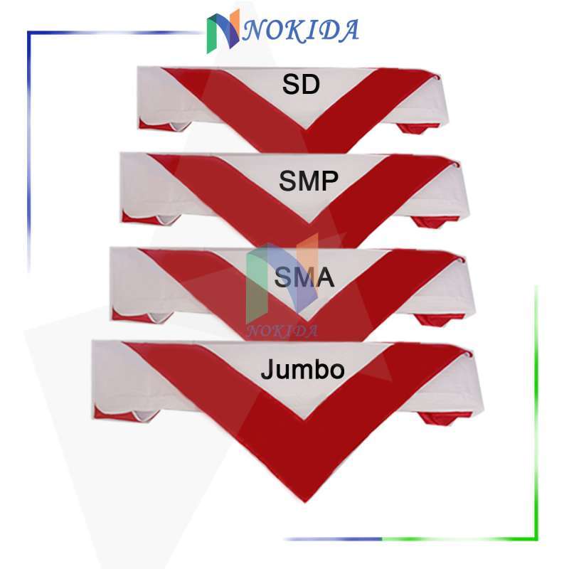 Jual Nokida Kacu Hasduk Pramuka [sd/smp/sma/jumbo] / Dasi Pramuka Laki ...