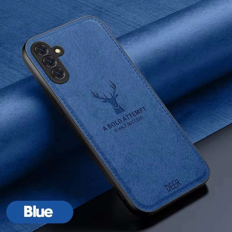 Jual Case Samsung A55 5g Cloth Jeans Slim Armor Camera Protect ...