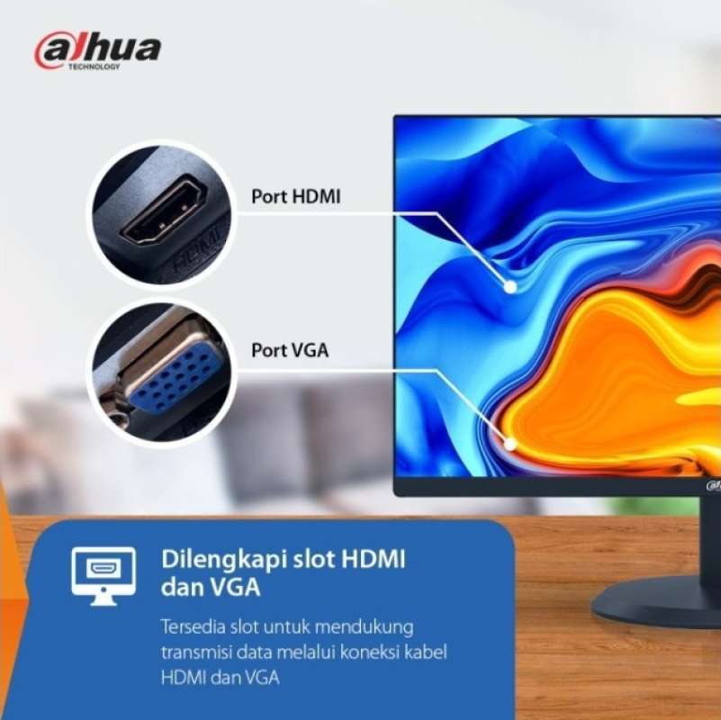 Jual 22 Inch Monitor Led Dahua Dhi-lm22-a200y | Lm22a200y - Fhd 1080p ...