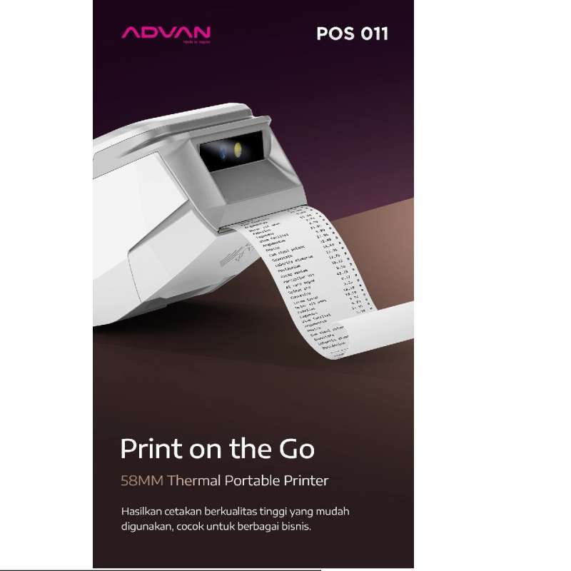 Jual Advan Harvard 011 Smart Mobile Pos Printer Android 11 Touch Di ...
