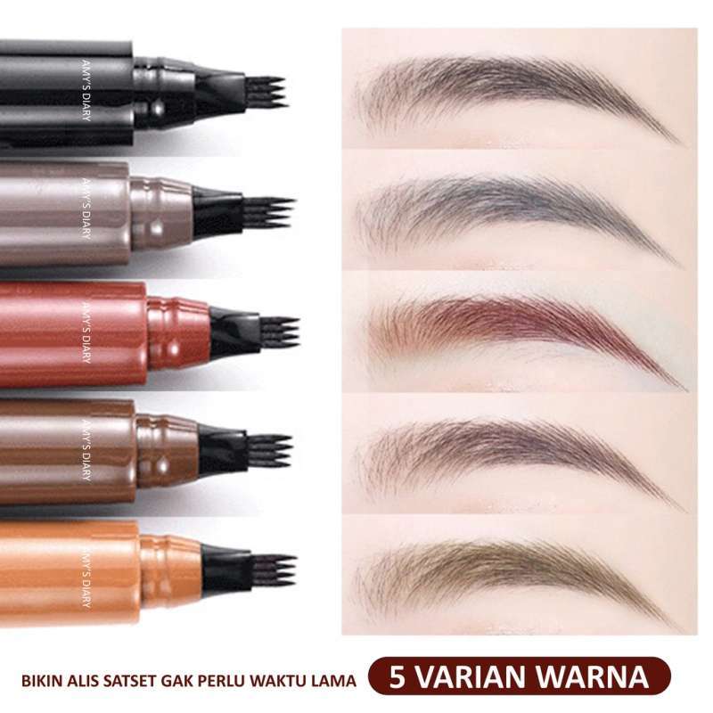Promo Amy's Diary 2 In 1 Set Eyes Makeup Eyebrow Eyeliner Waterproof ...