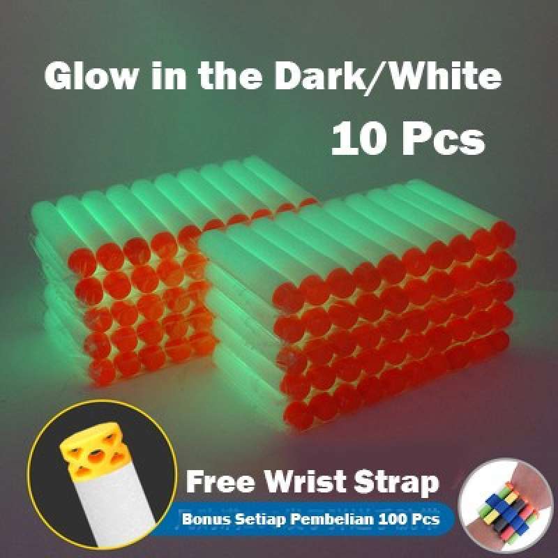 Promo Refill Peluru Pistol Busa/foam Darts/soft Bullet Nerf Waffle Tips ...