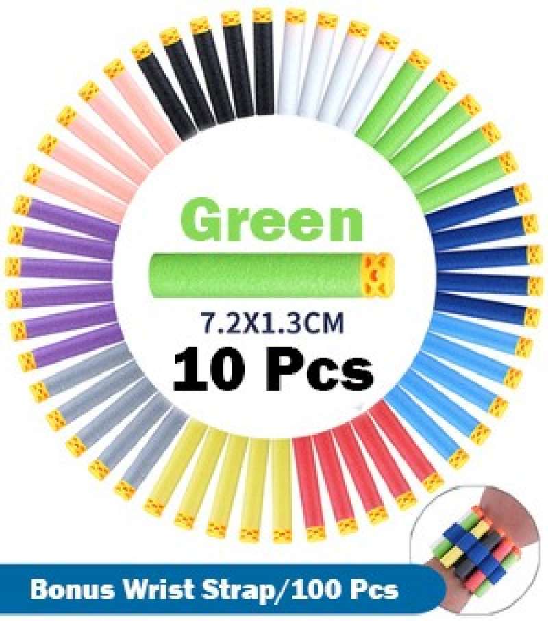 Promo Refill Peluru Pistol Busa/foam Darts/soft Bullet Nerf Waffle Tips ...