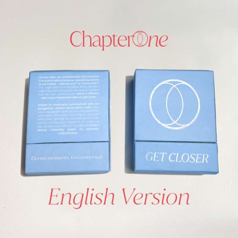 Promo Chapterone - Friendship Edition Get Closer - Permainan Kartu ...