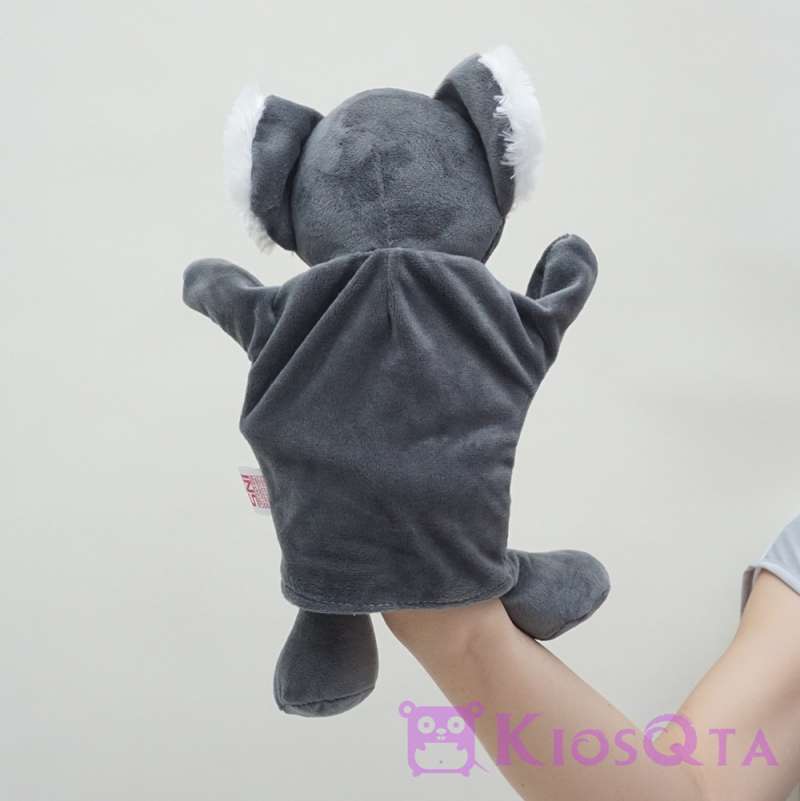 Jual Boneka Tangan Hand Puppet Koala Abu Abu Tua Kaki Tangan Agt Di ...