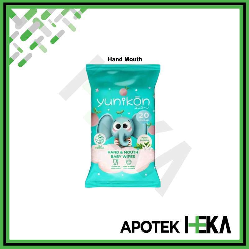 Jual Yunikon Baby Wipes Isi 20s - Tisu Basah Bayi - Antibacterial Di ...