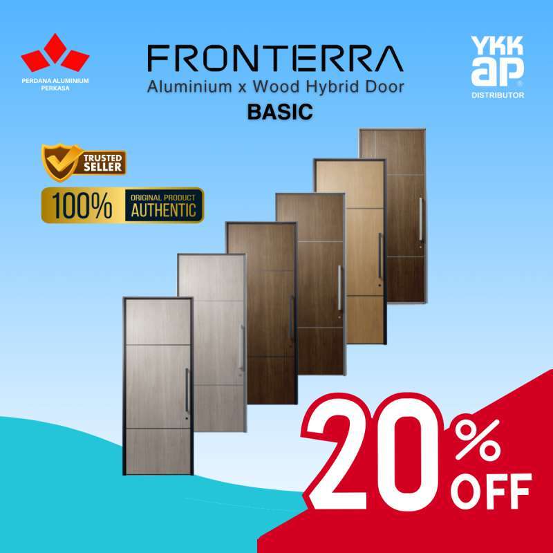 Promo Fronterra Entrance Door By Ykk Ap (basic) Diskon 10% Di Seller Aluminium Jakarta ...