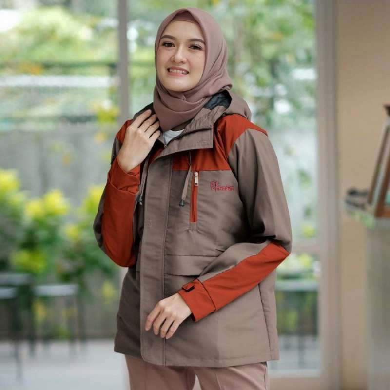 Jual Jaket Wanita Parasut Anti Air Jeket Motor Cewek Windbreaker ...