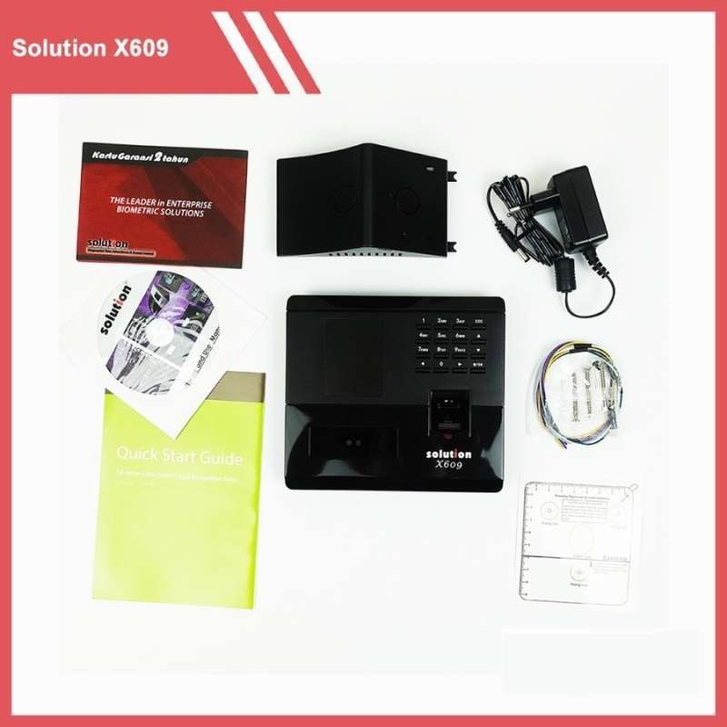 Jual Solution X609 Mesin Absensi Fingerprint Wajah Dan Akses Kontrol ...