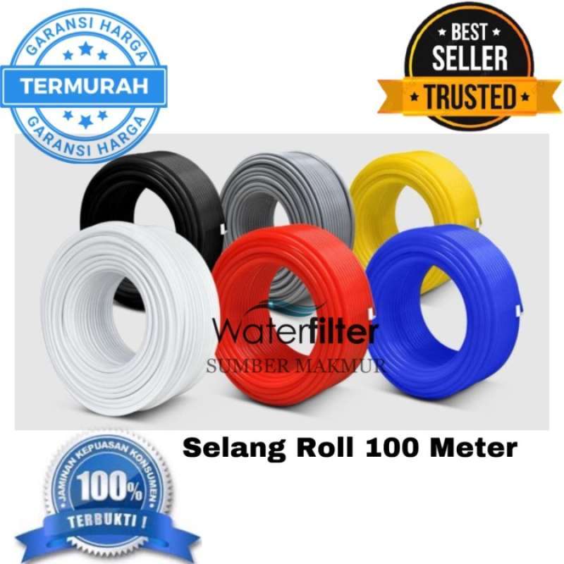 Jual Selang Ro 1/4 Warna Per Roll 100 Meter - Kuning Di Seller Sentry ...