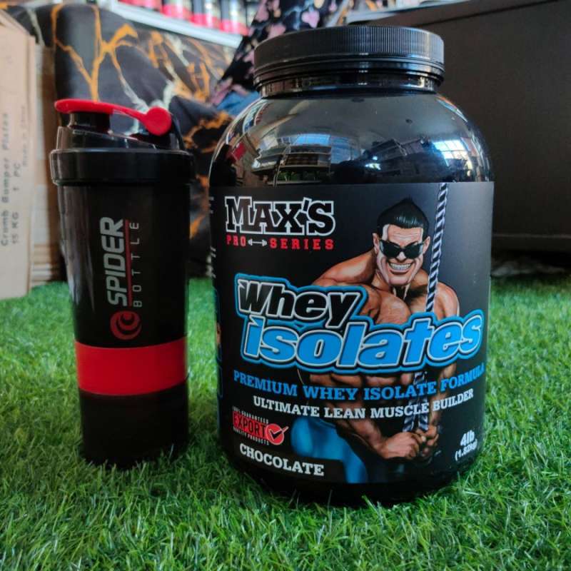 Jual Max's Max Maxs Pro Series Whey Protein Isolate 4 Lbs Lb 4lbs 4lb ...