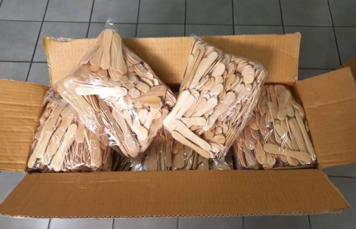 Jual Sendok Kayu Ice Cream/gelato Jumbo - 1 Dus/box Pinus - 4 Box Di ...