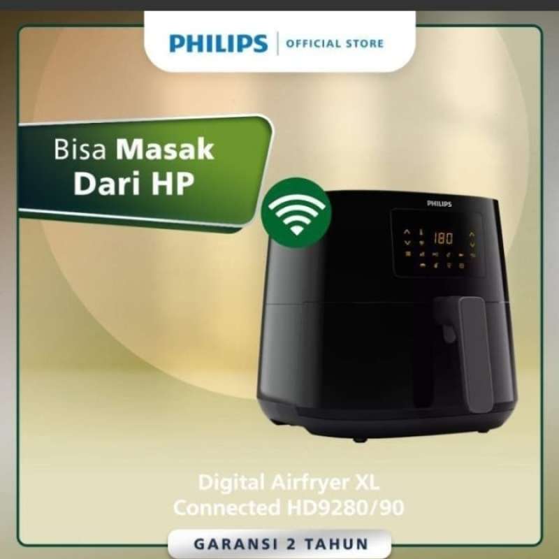 Promo Philips Air Fryer Hd9280/hd-9280/hd 9280 Spectre Xl Wifi 6.2l ...