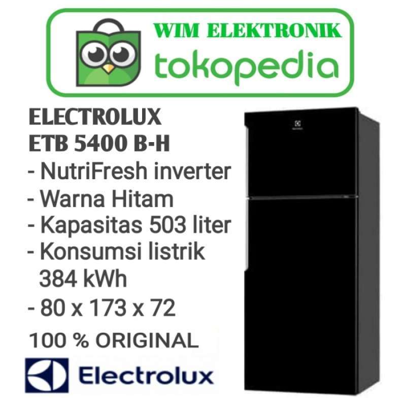 Promo Kulkas 2 Pintu Electrolux Etb 5400 Bh Warna Hitam Diskon 23% Di Seller Satou Store ...