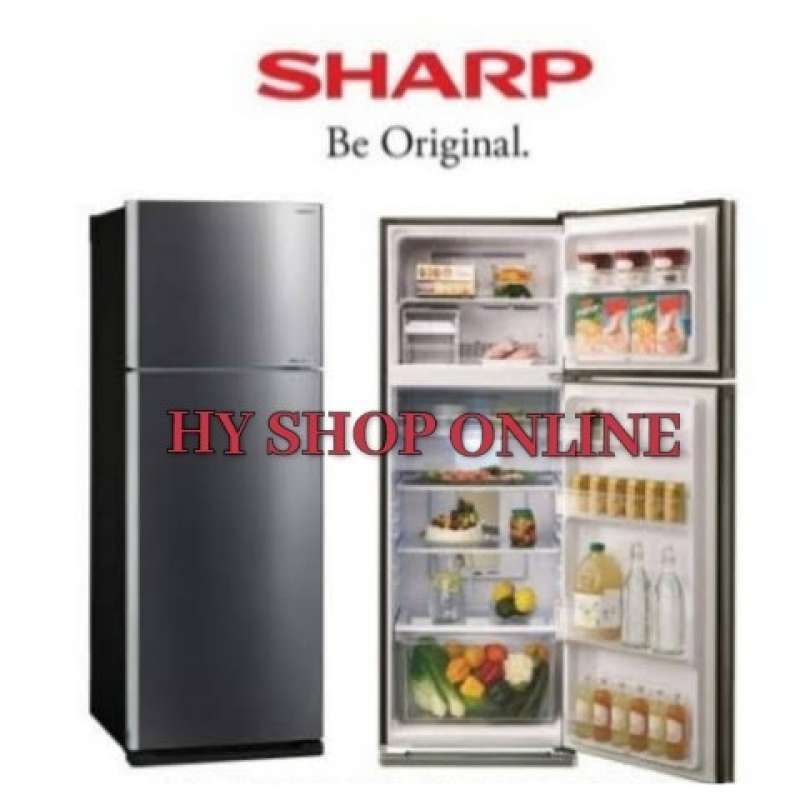 Promo Sharp Sj-ig570m-ds Kulkas 2 Pintu Grand Vetro Series 428 L Diskon ...