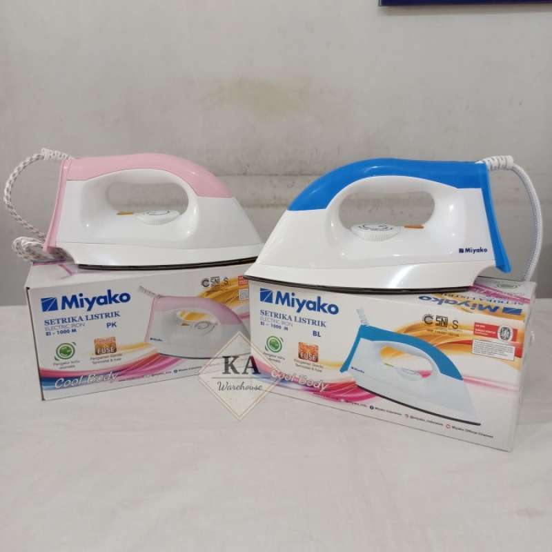 Promo Setrika Baju Miyako Ei 1000 M / Setrika Pakaian Miyako Ei 1000m ...