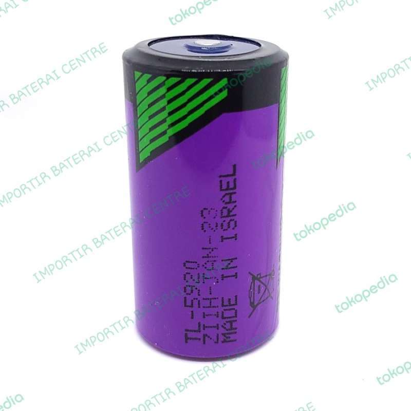 Promo Baterai Battery Lithium Tadiran Plc Er26500 Tl 5920 Sl 2770 3,6v ...