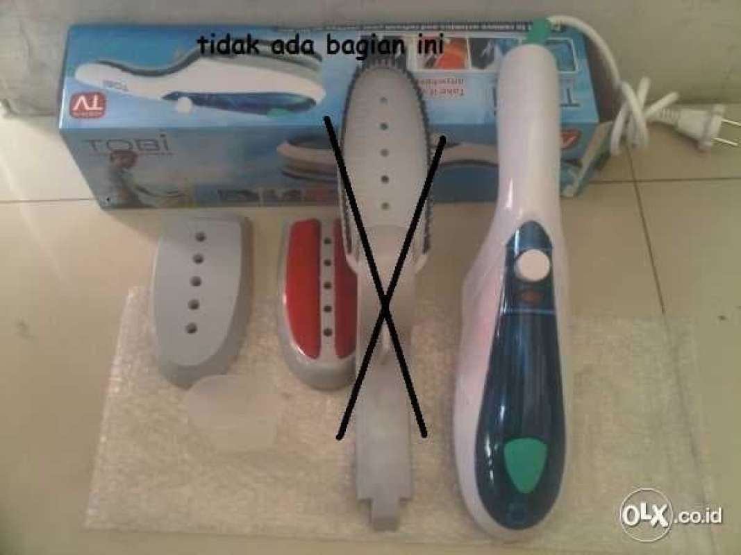 Promo Setrika Uap Tobi Travel Steam Tanpa Sikat Bagian Bawah Alat ...