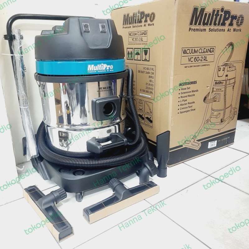Promo Multipro Vacuum Cleaner / Penyedot Debu Wet & Dry 60 Liter Vc60-2rl Diskon 23% Di Seller ...
