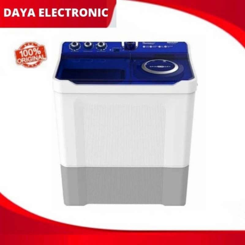 Promo Mesin Cuci 2 Dua Tabung 14 Kg Est 1490bl Sharp Twin Tub Diskon 23% Di Seller Yoshizaki ...