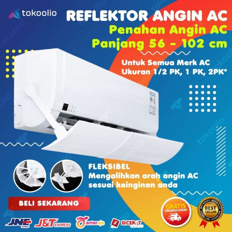Promo Reflektor Talang Cover Penahan Angin Ac 1/2 1 2 Pk / Reflector ...
