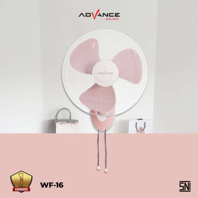Promo Advance Kipas Dinding Tembok Plastik Baling-baling 3 As Blades Wf-16 Diskon 23% Di Seller ...