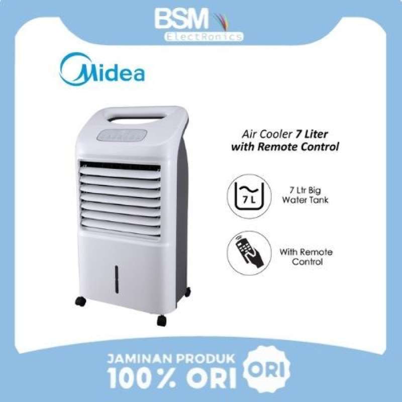 Promo Midea Air Cooler 7.0 Liter Ac120-u - Humidifier - Remote Control ...