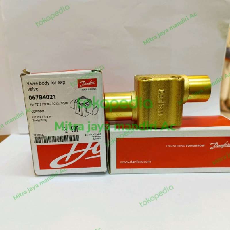 Promo Expansion Valve Danfoss Ten 2 Pn.067b3232 Plus Body Orifice No.07 ...