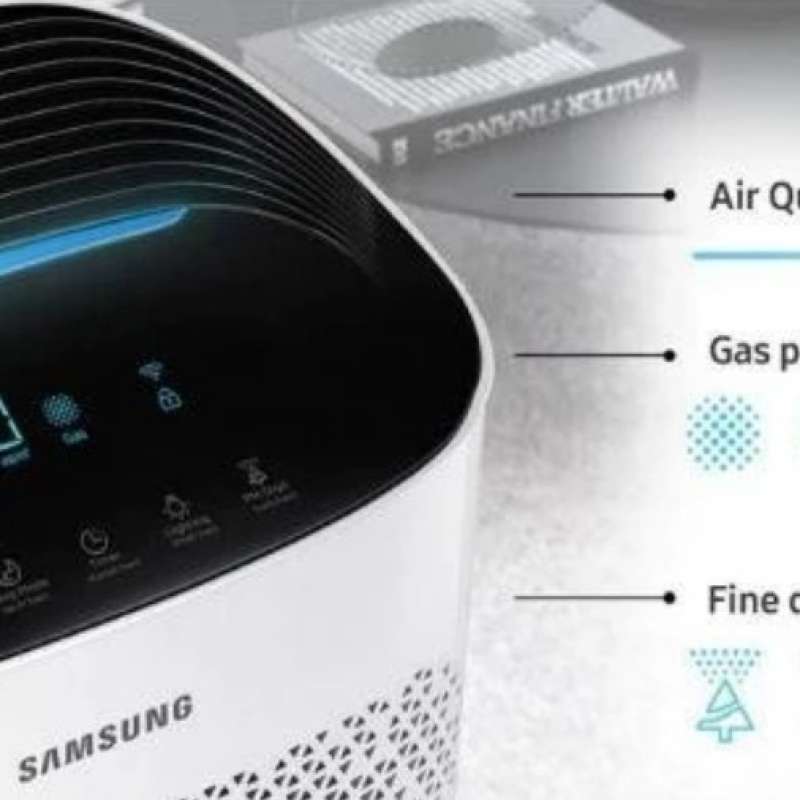 Promo Samsung Modern Air Purifier Ax60r5080wd / Ax5000 (60m2) Diskon 23 ...