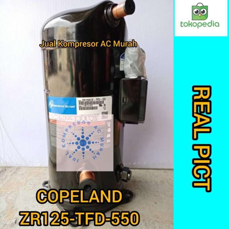 Promo Compressor Copeland Zr125-tfd-550 / Kompresor Scroll Zr125-tfd ...
