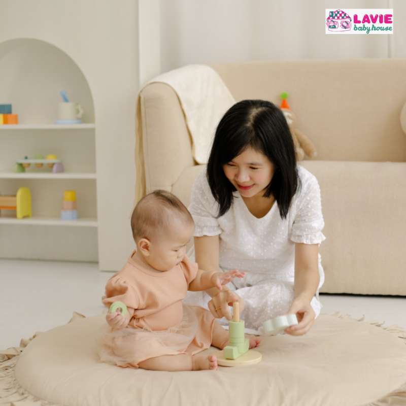 Jual Learning Time Plant Stacker Movement Series - Mainan Kayu Tumpuk ...