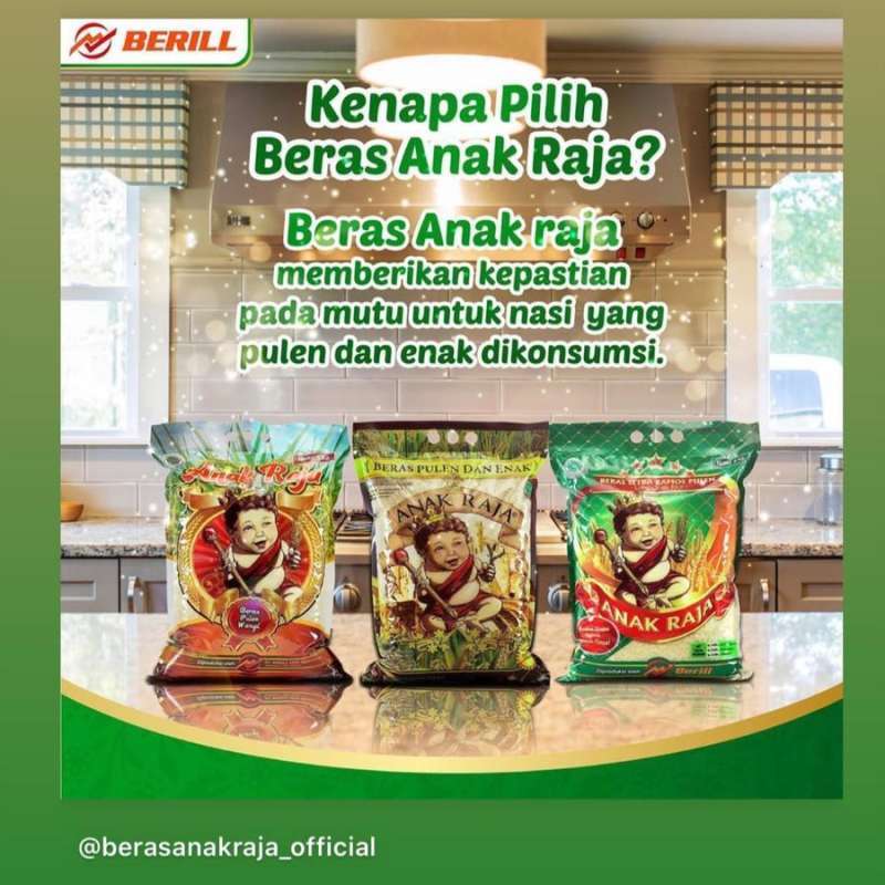 Jual Beras Premium Anak Raja Super Kepala 5kg Di Seller Alpis Shop ...