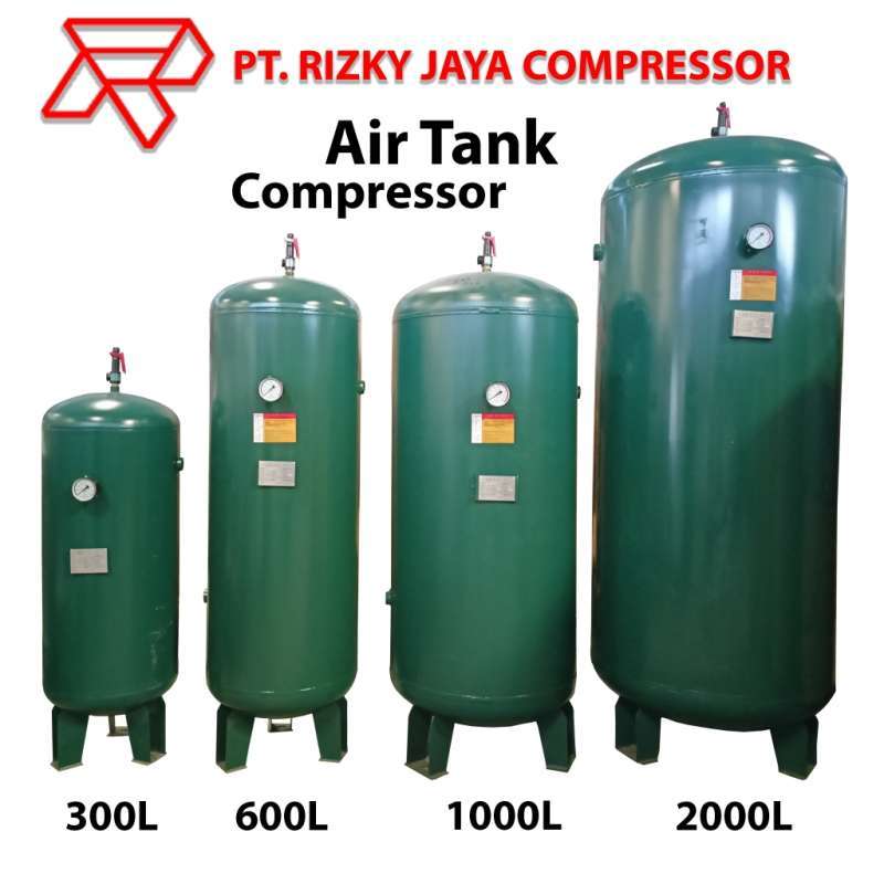 Jual Tangki Angin 2000 Liter Air Tank 2000 Liter Tabung Kompresor 2000 ...